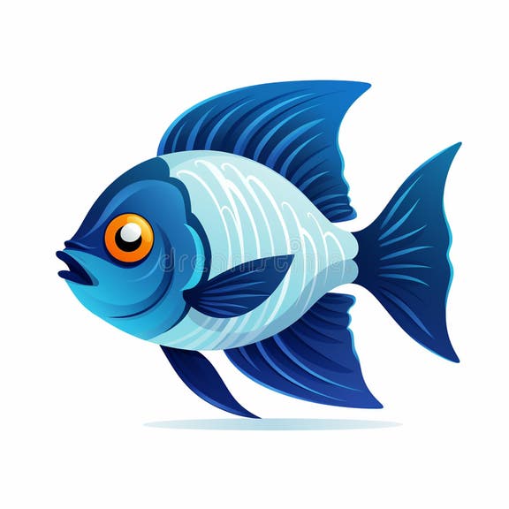 Curious Nemo Fish Illustration Stock Illustration - Illustration of ...