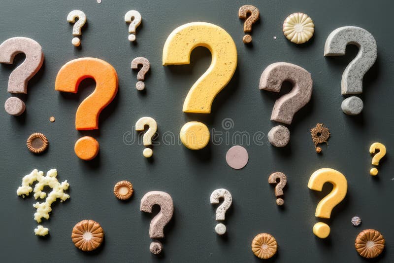Curious Question Marks stock photo. Image of mark, technology - 363830256