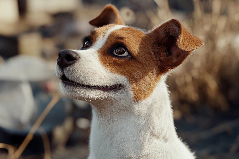 Curious Russell Terrier Tilts Head while Exploring the Great Outdoors ...