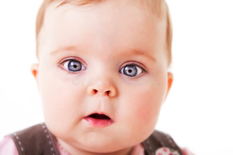 Young Baby Looking at You stock image. Image of child - 17882947