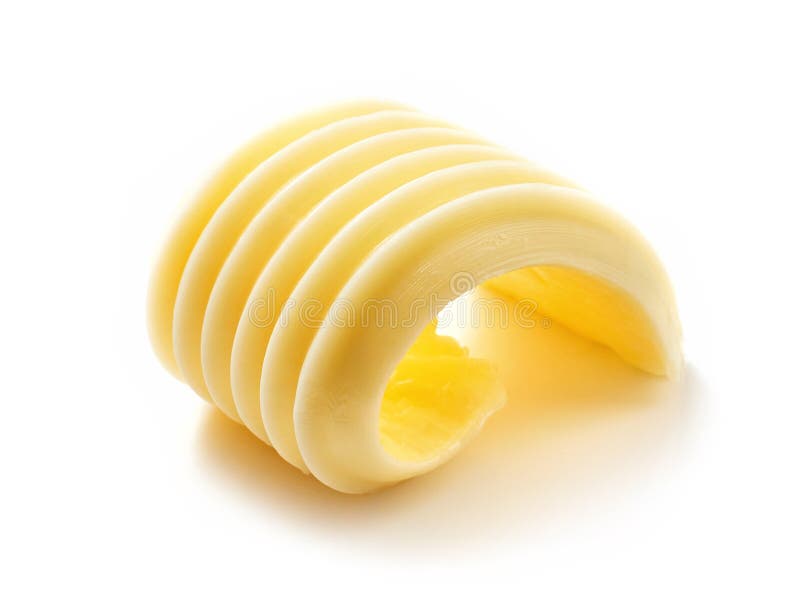 Butter curls stock image. Image of dairy, studio, margarine - 19145677