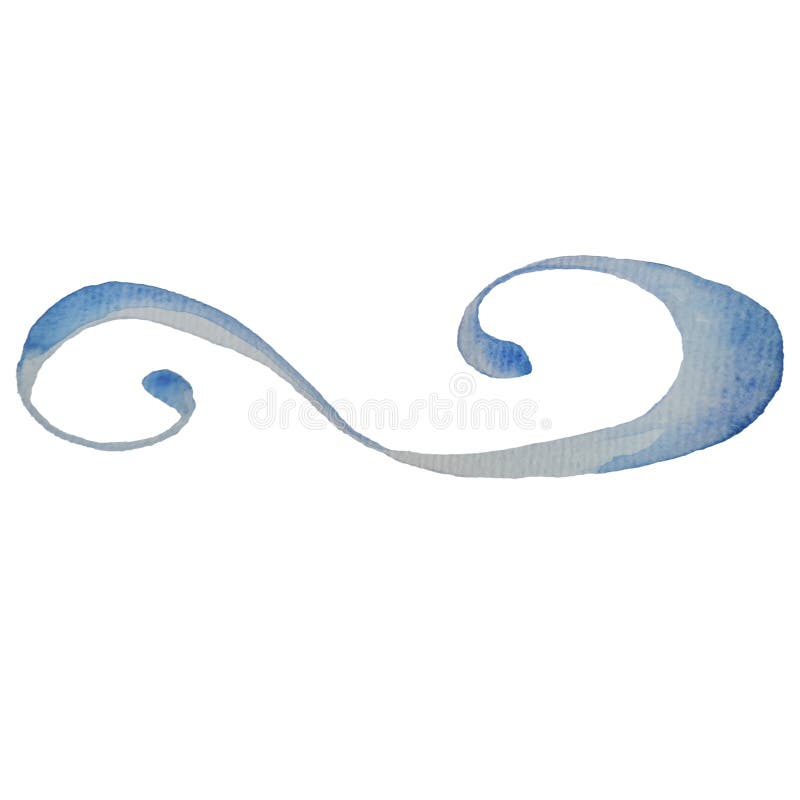 Curl To Decorate the Text,the Title of the Candelabra Sheet,a Blue ...