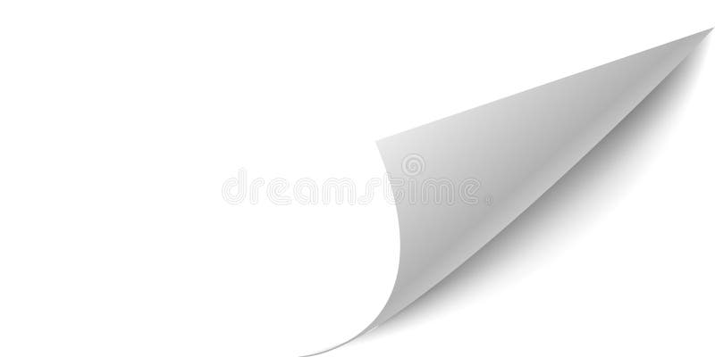 Curled Page Stock Illustrations – 6,179 Curled Page Stock Illustrations ...