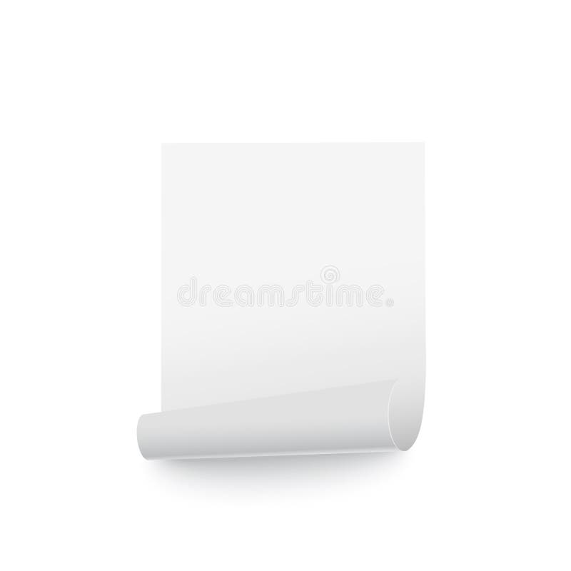 Corner Paper Roll Up Stock Illustrations – 38 Corner Paper Roll Up ...