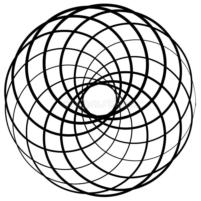 Curlicue, Loop Shapes, Elements Vector Illustration Stock Vector ...