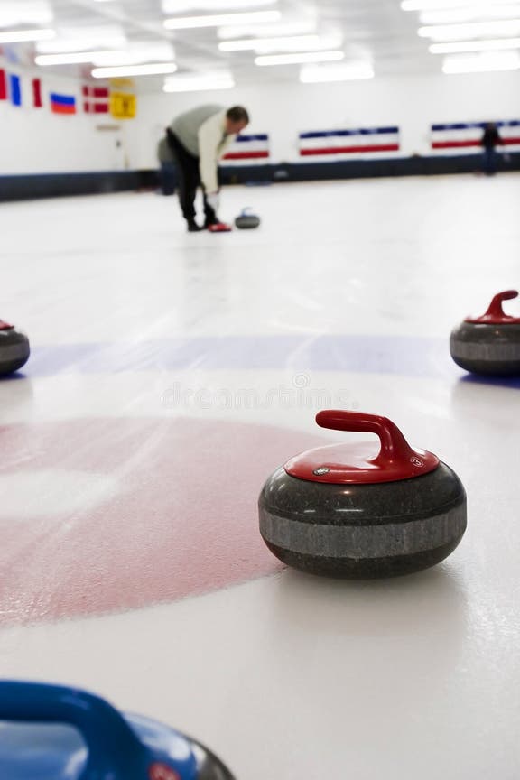 Curling stock photo. Image of curling, brooms, sweeper - 2540616