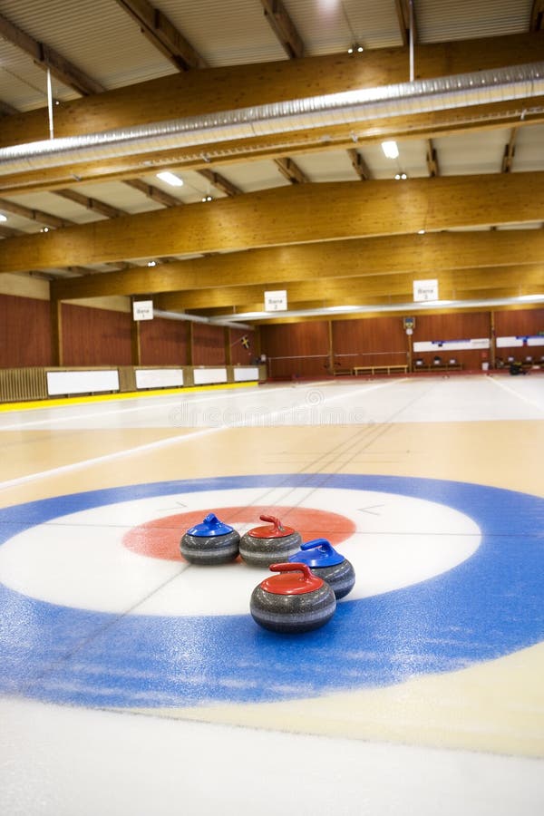 Curling stock image. Image of game, circles, rock, stones - 7352543