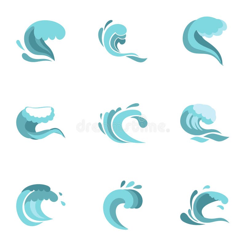Curling Wave Stock Illustrations – 4,194 Curling Wave Stock ...