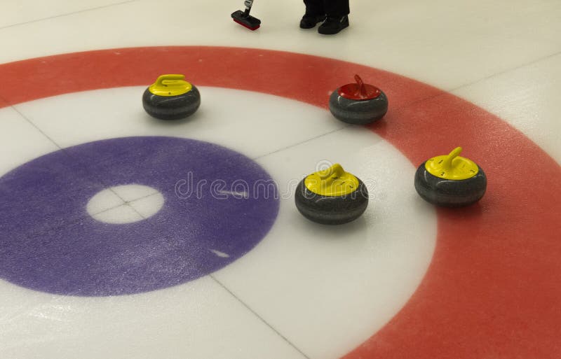 Curling stock photo. Image of circle, game, action, granite - 62465760
