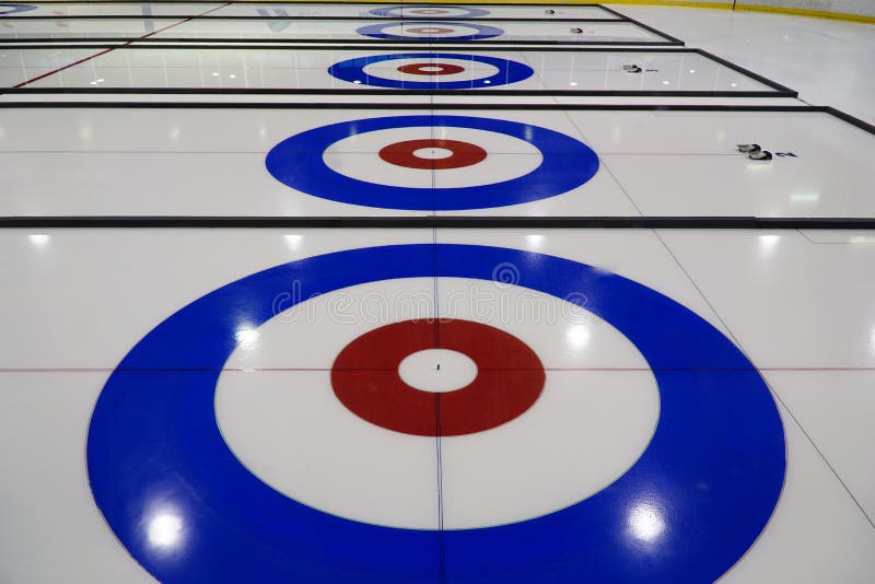 Curling stock image. Image of game, circles, rock, stones - 7352543