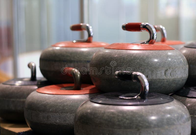Curling stones stock photo. Image of rink, sport, equipment - 23554116