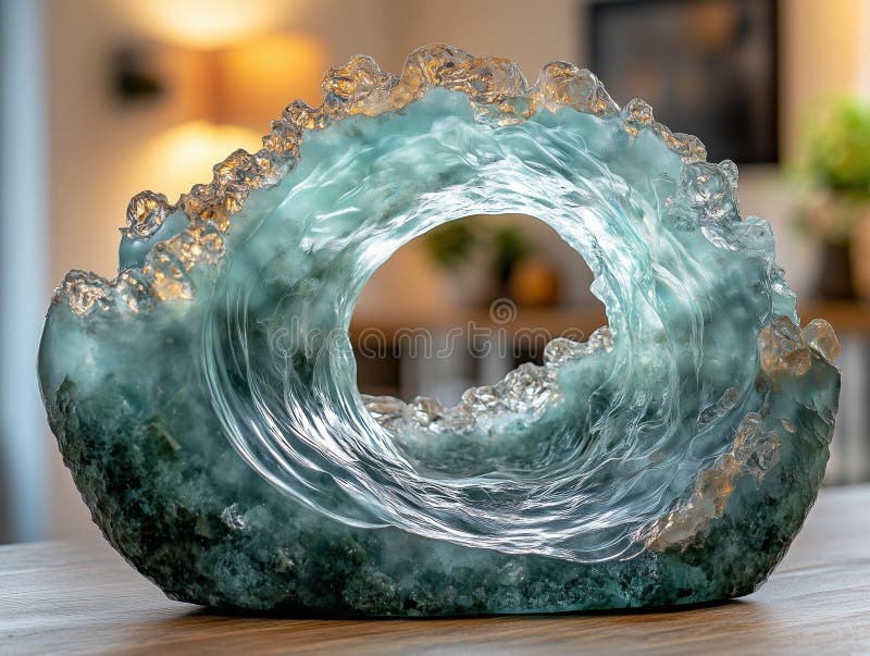 Perfect Wave Tube stock illustration. Illustration of curl - 378609338