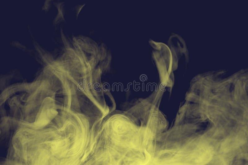 Fancy Colored Smoke. Curls and Clouds of Colored Smoke Stock Image ...