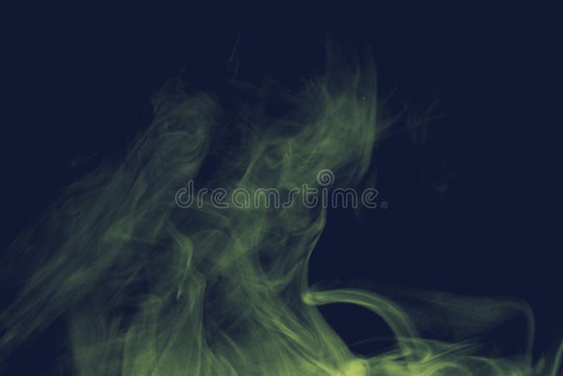 Fancy Colored Smoke. Curls and Clouds of Colored Smoke Stock Image ...