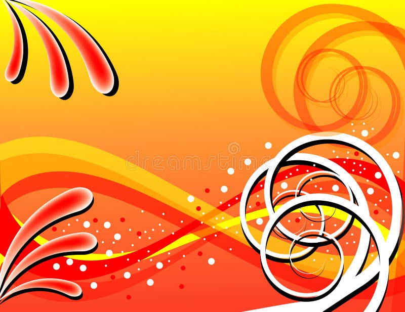 Curls and Swirls stock vector. Illustration of waves, curls - 5065604