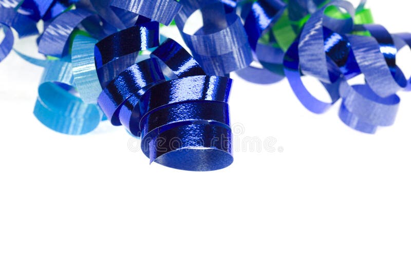 A curly red ribbon stock image. Image of gift, holiday, curl - 48733