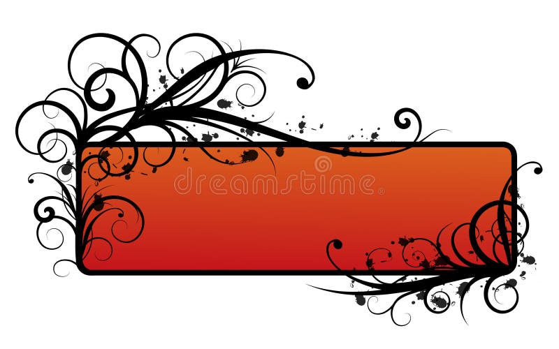 Curly border stock vector. Illustration of curve, detail - 2313902