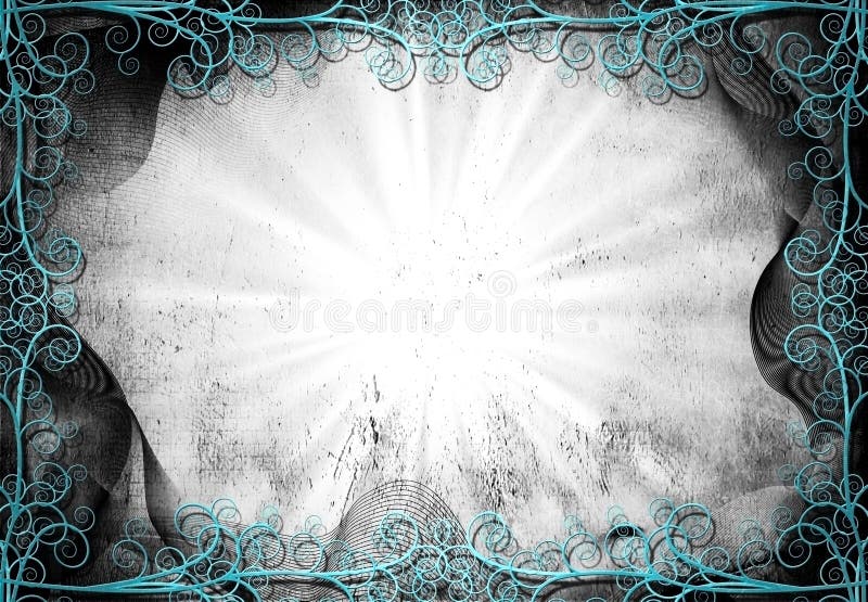 Curly Frame ( Vector ) stock illustration. Illustration of fancy - 30487369