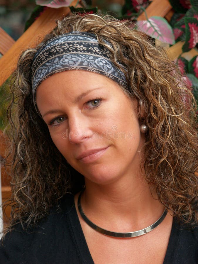 Curly girl portrait stock image. Image of fashion, beauty - 11462187