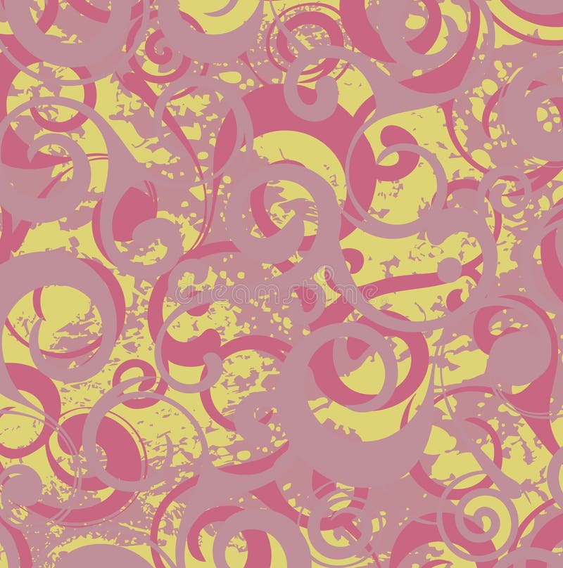 Curly grunge background stock vector. Illustration of curly - 9155193