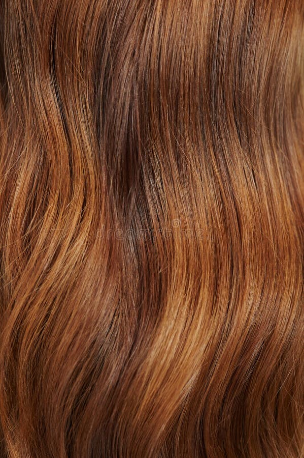 Curly orange hair texture stock image. Image of healthy - 195104233