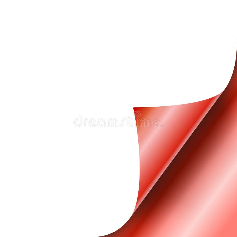 Curly Page Corner stock vector. Illustration of curl - 92718027