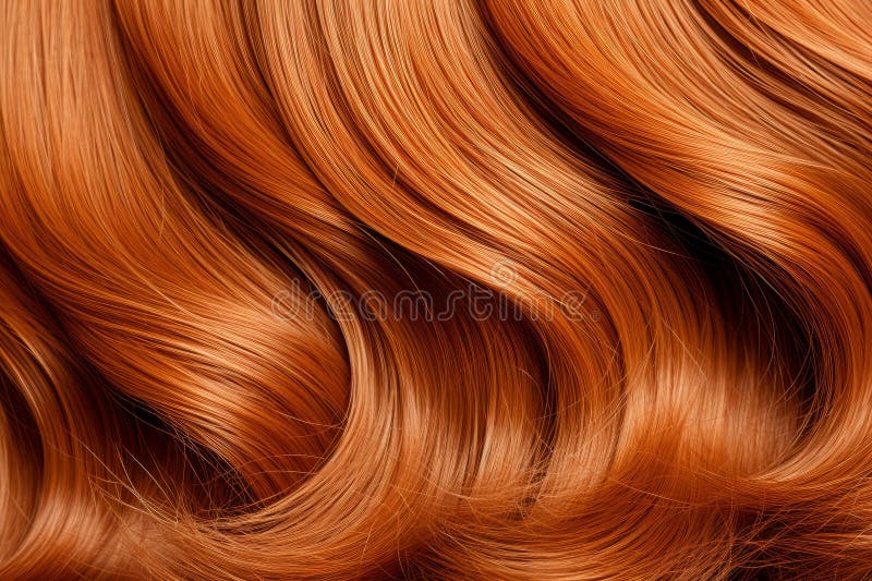 Curly Red Ginger Hair Close Up Generative Ai Stock Photos - Free ...