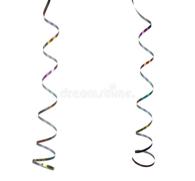 Curly ribbons stock image. Image of happy, christmas - 10860403