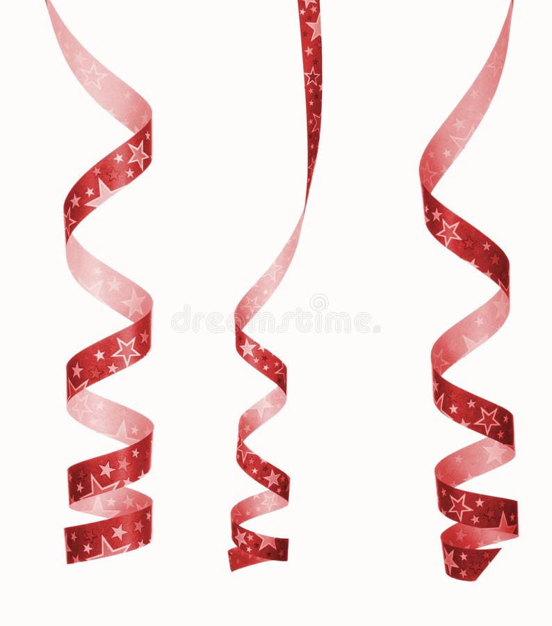 Curly ribbons stock photo. Image of color, festival, curl - 7321264