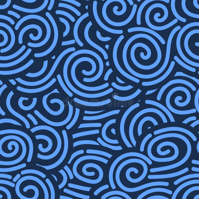 Thin Ocean Wave Line Border Stock Illustrations – 49 Thin Ocean Wave ...