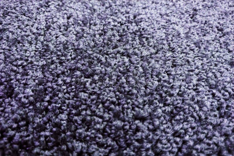 The Curly Texture of the Fibers of the Carpet a Dark Color, Background ...