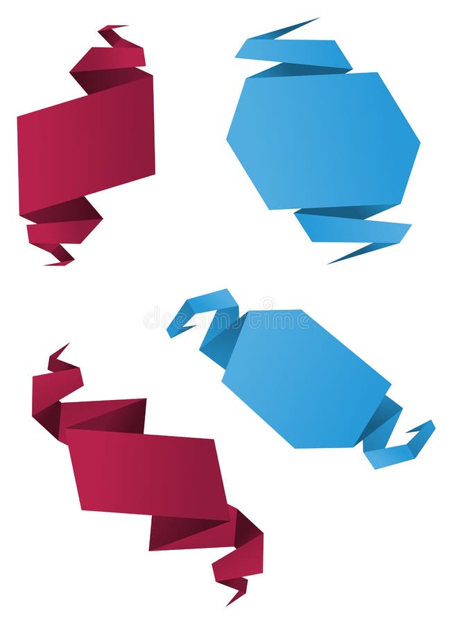 Curly web banners stock vector. Illustration of banner - 23332296