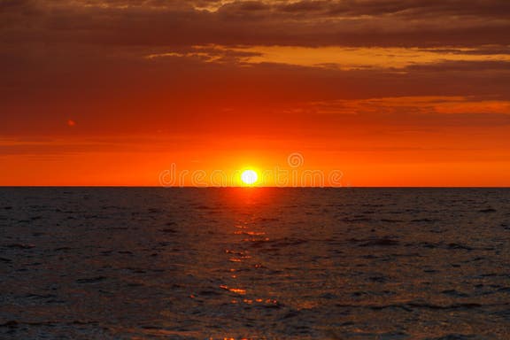 The Curonian Spit, sunset stock photo. Image of nature - 371527364