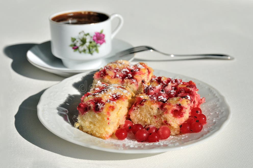 Currant cake stock image. Image of cake, eating, currant - 26635429