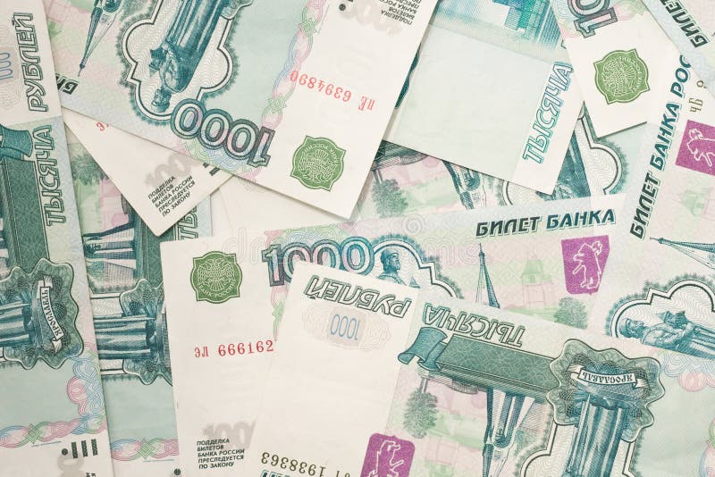 Currencies of the World - Russian Rouble Stock Image - Image of ...