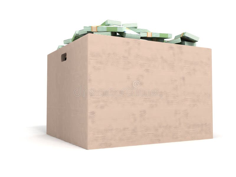 Cardboard box symbols stock image. Image of paper, parcel - 16437005