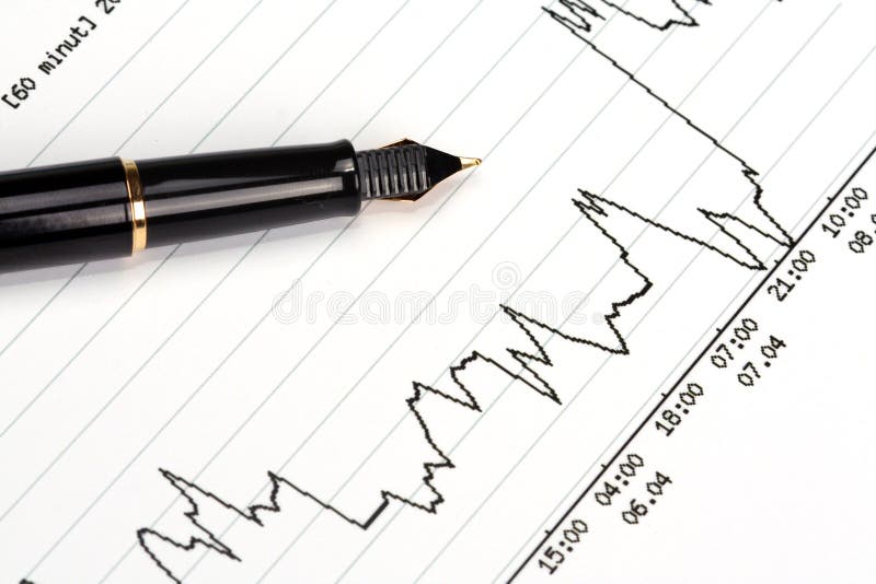Currency change graph stock image. Image of graph, data - 14016245