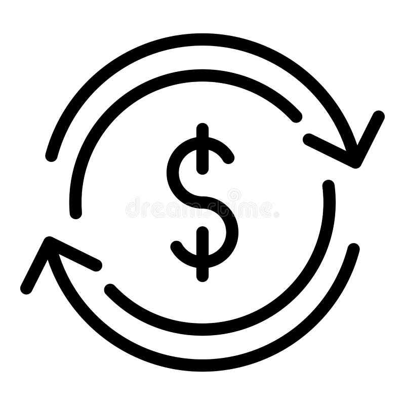 Conversion Icon in Different Style Stock Vector - Illustration of ...