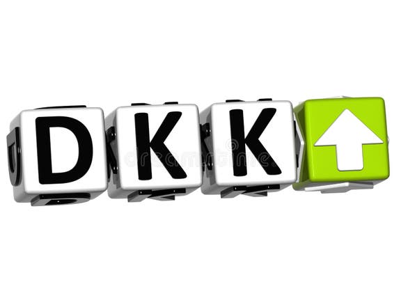 Currency DKK Rate Concept Symbol Button on White Background Stock ...