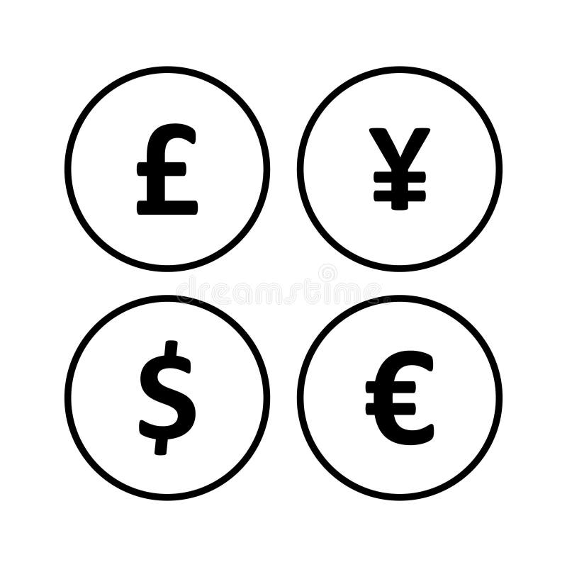 Currency Exchange, Currency Notes Vector Icon Which Can Easily Modify ...