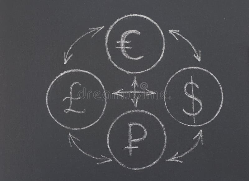 Currency exchange stock image. Image of customer, message - 49531833