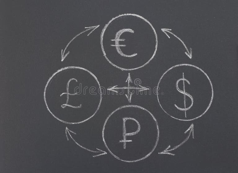 Currency exchange stock image. Image of customer, message - 49531833