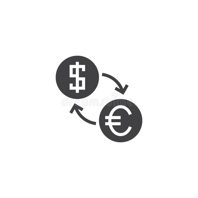 Exchange icon vector stock vector. Illustration of symbol - 99858416