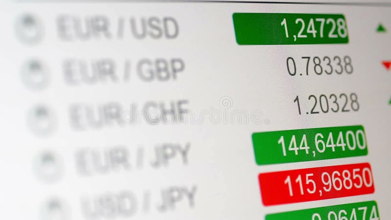 Currency Exchange Revolution in Finance and Money UUID Stock Footage ...