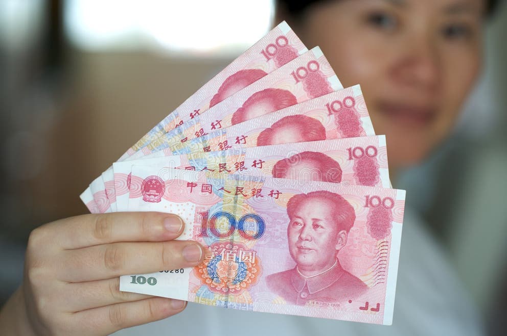 Currency notes. RMB stock image. Image of fortune, chinese - 14301407