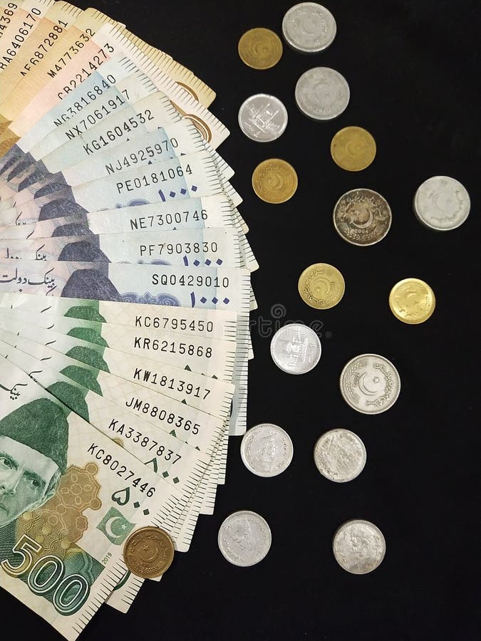 Currency of Pakistan stock image. Image of textile, poster - 190723469