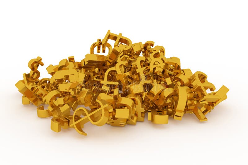 Money Mess Icon in Badge Style with Shadow Stock Illustration ...