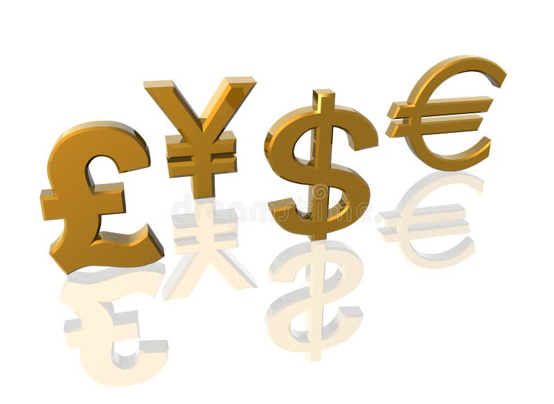 Currency signs stock illustration. Illustration of british - 11227796