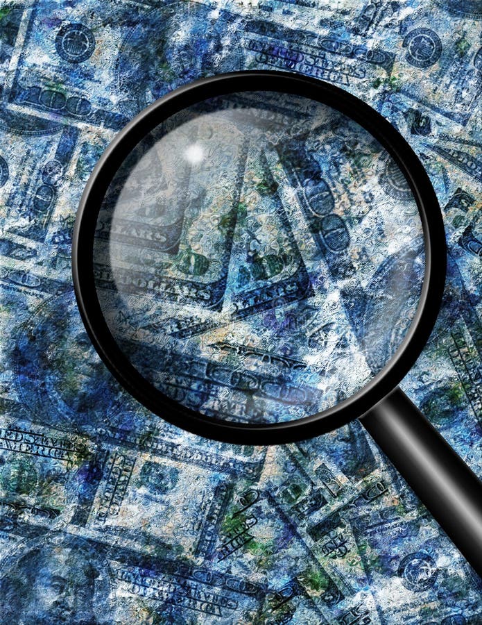 Magnify Glass South America Stock Illustration - Illustration of africa ...