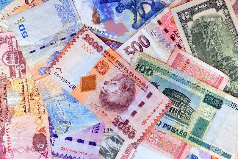 Currency of Various Countries Stock Image - Image of concepts ...